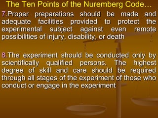 Ethical issues in biomedical research | PPT