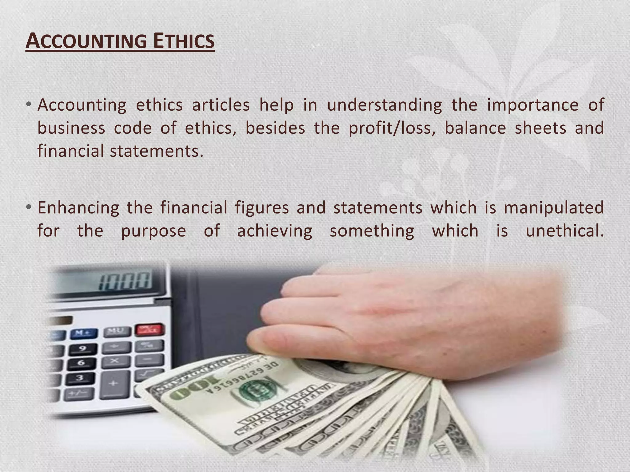Ethical issues in business | PPTX