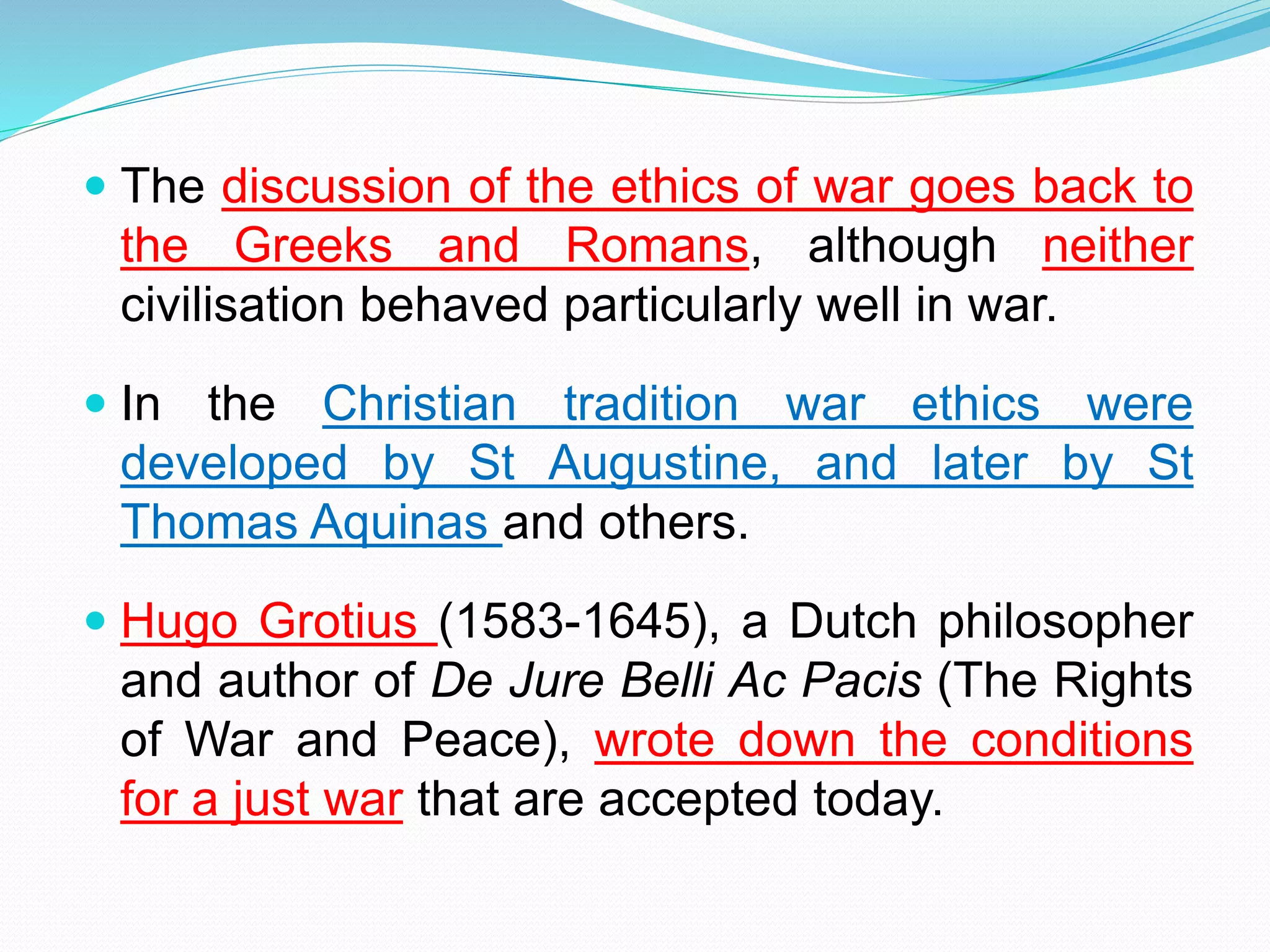 Ethical issues in conflict situations | PPTX