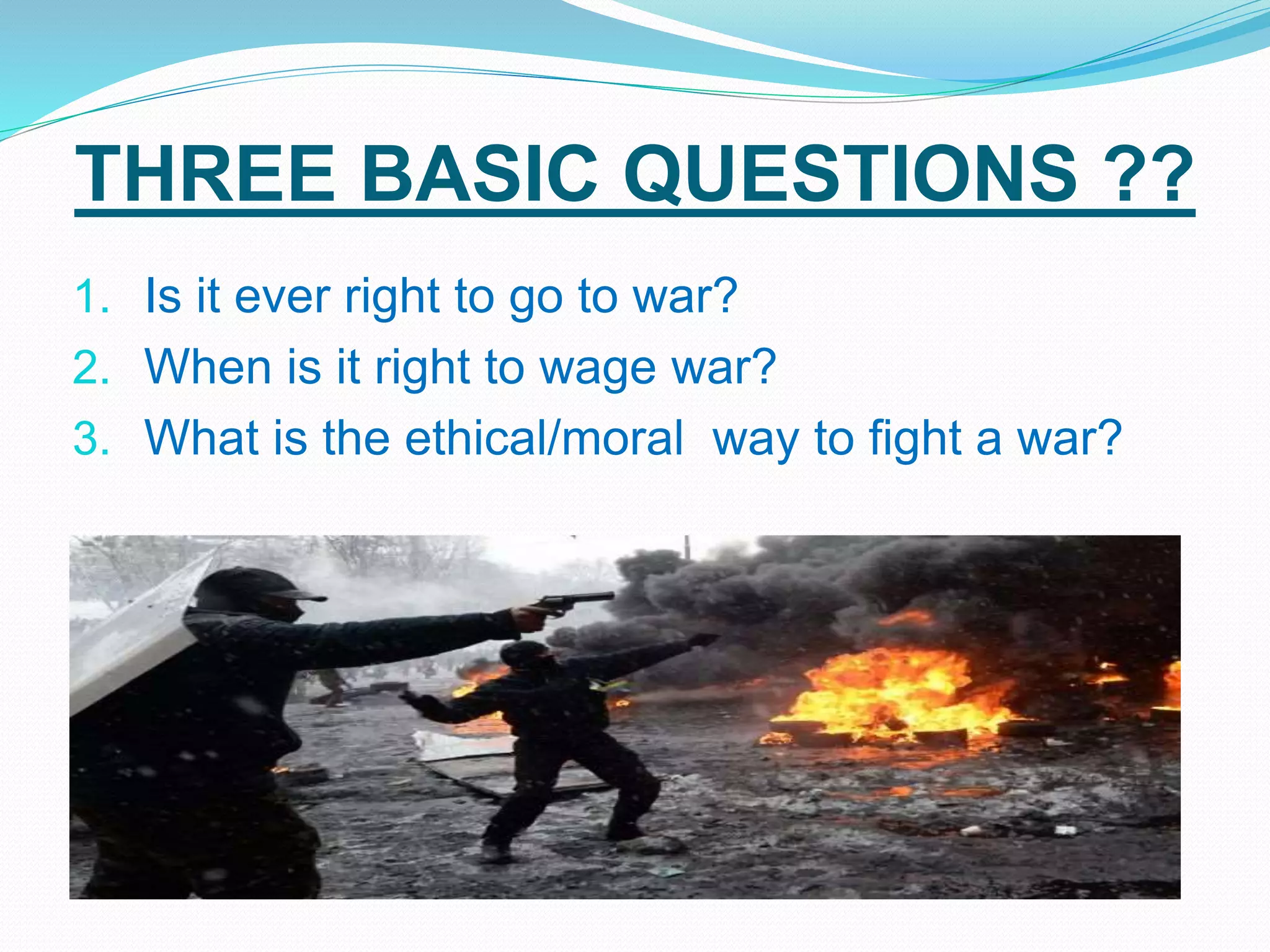 Ethical issues in conflict situations | PPTX