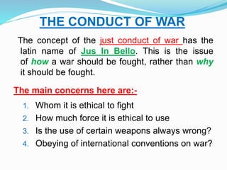 Ethical issues in conflict situations | PPTX