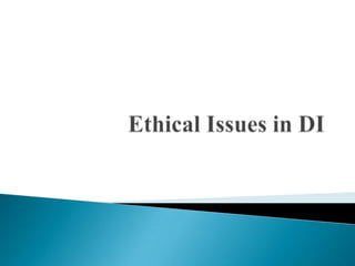 Ethical issues in Digital Identity | PPTX