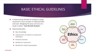 Ethical issues in psychological research | PPTX