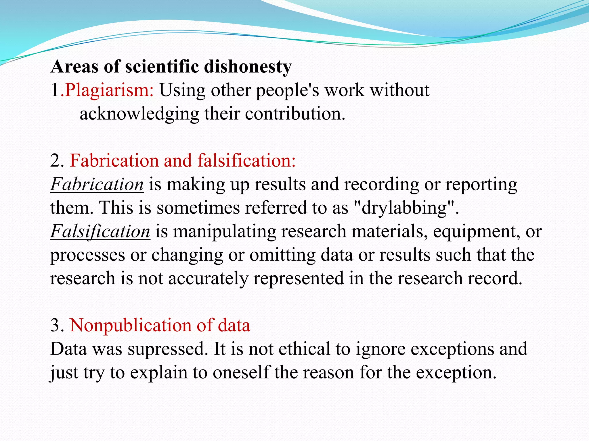 Ethical issues in research | PPTX
