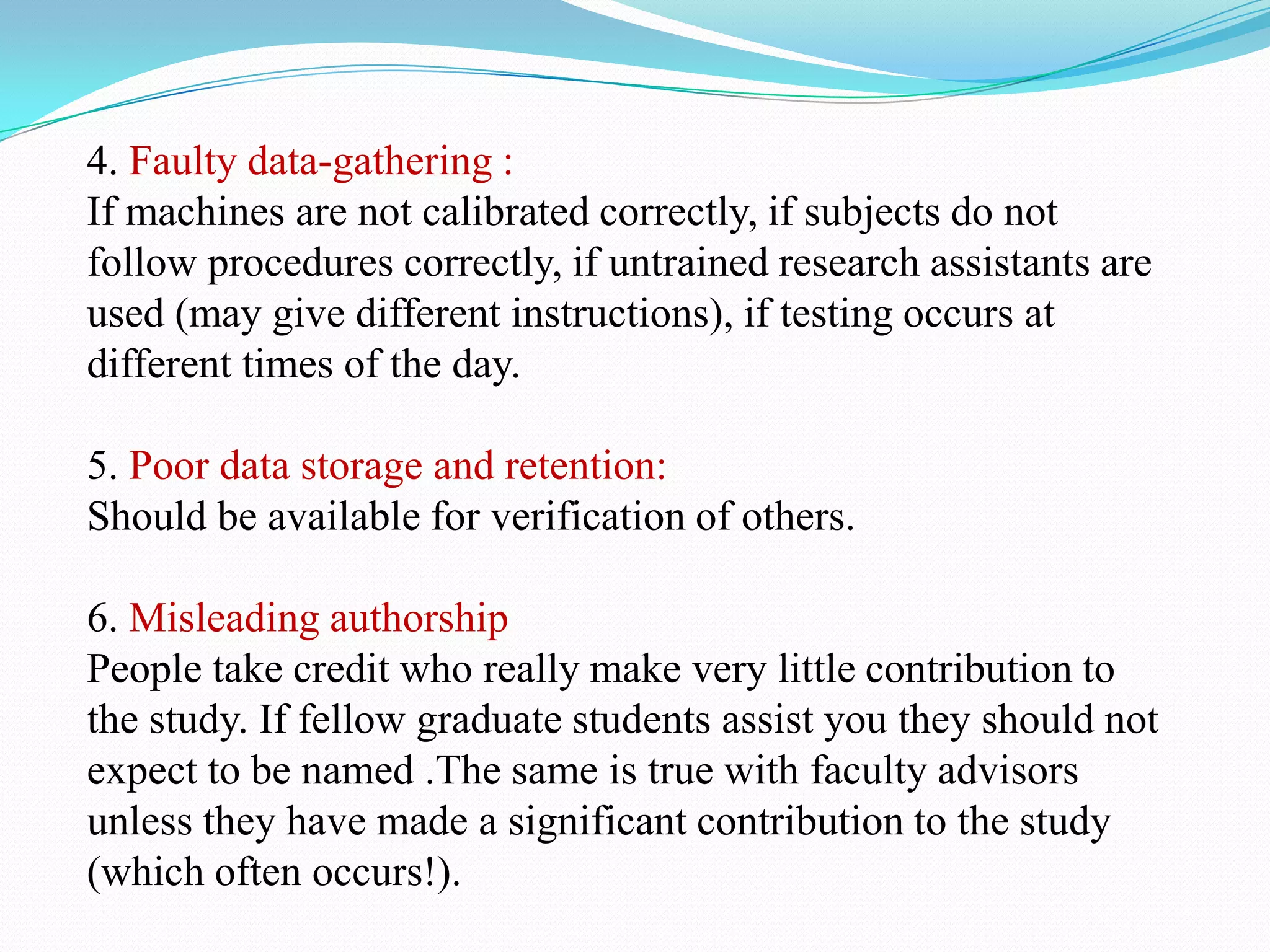 Ethical issues in research | PPTX
