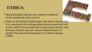 Ethical issues in research | PPTX