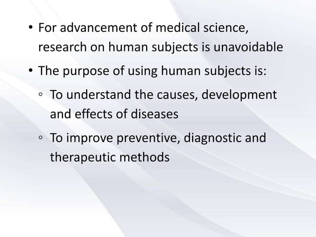 Ethical issues in research.pptx | Medical Health
