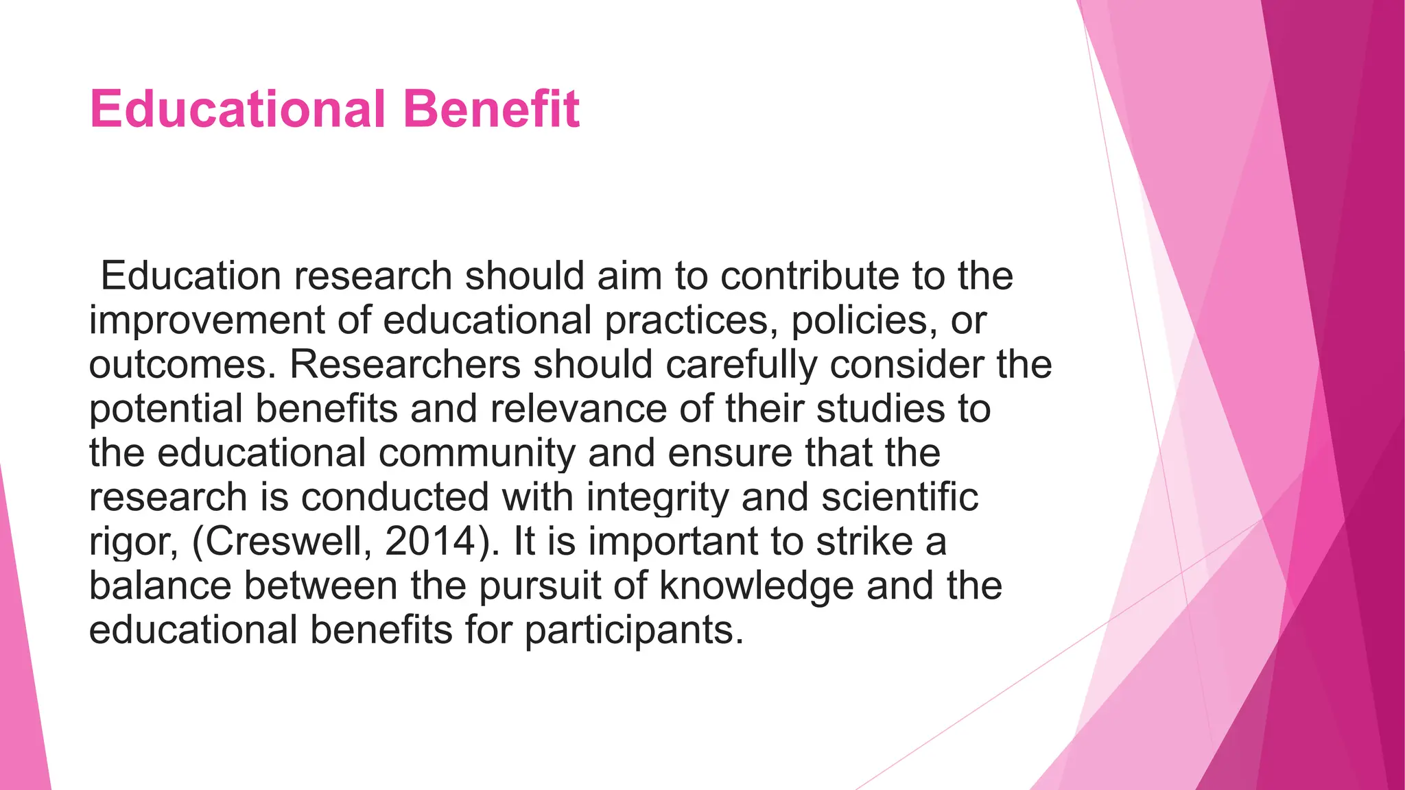 Ethical issues in research presentation.pptx | Education