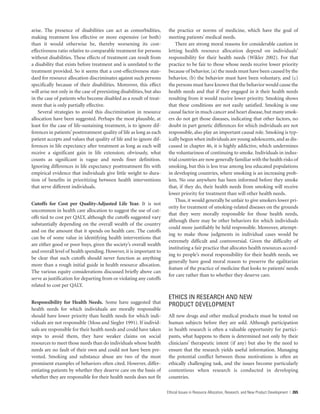 Ethical issues in resource allocation | PDF