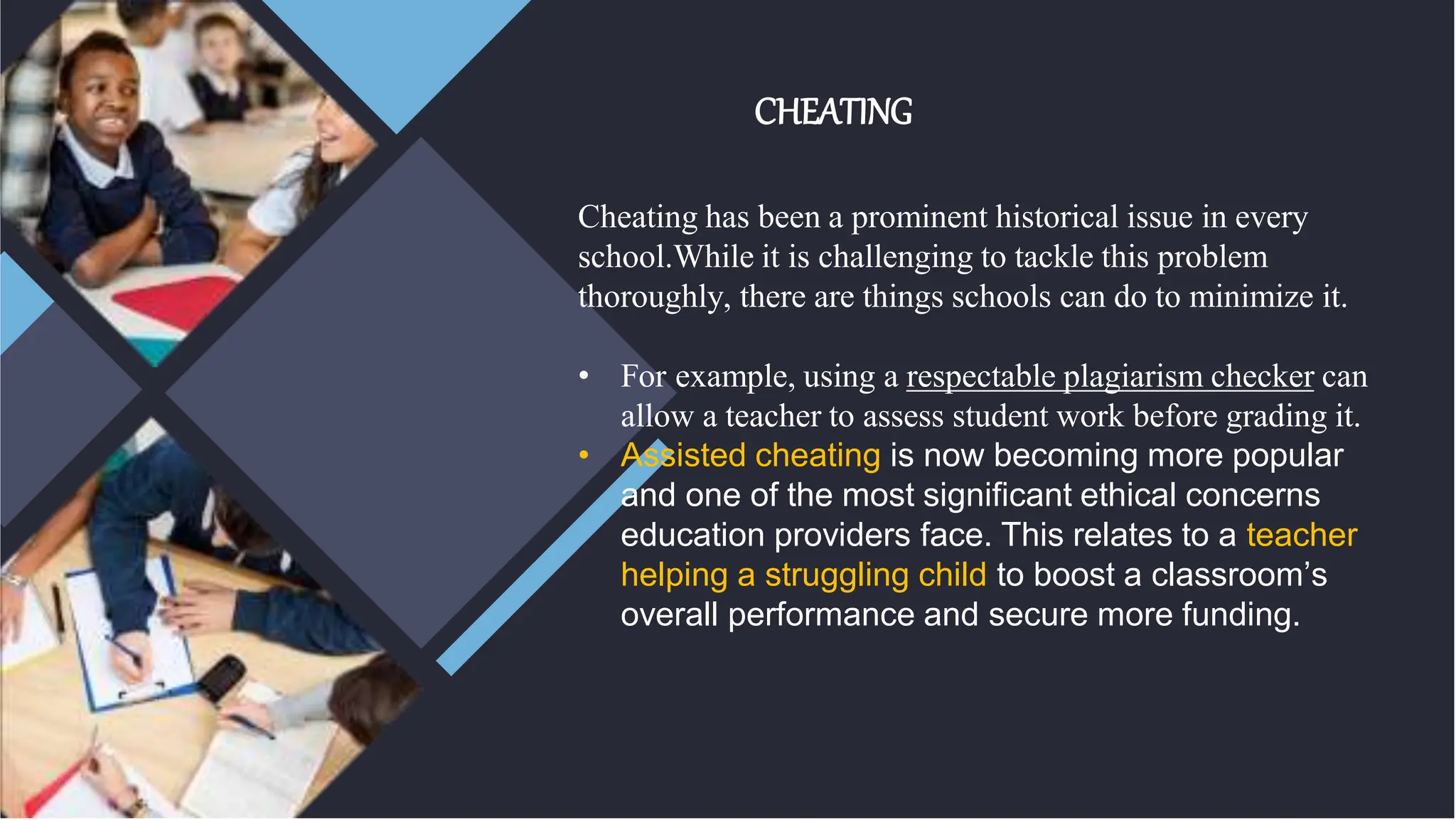 Ethical issues in the Education system | PPTX