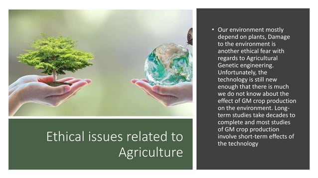 Ethical issues of genetic engineering | PPTX