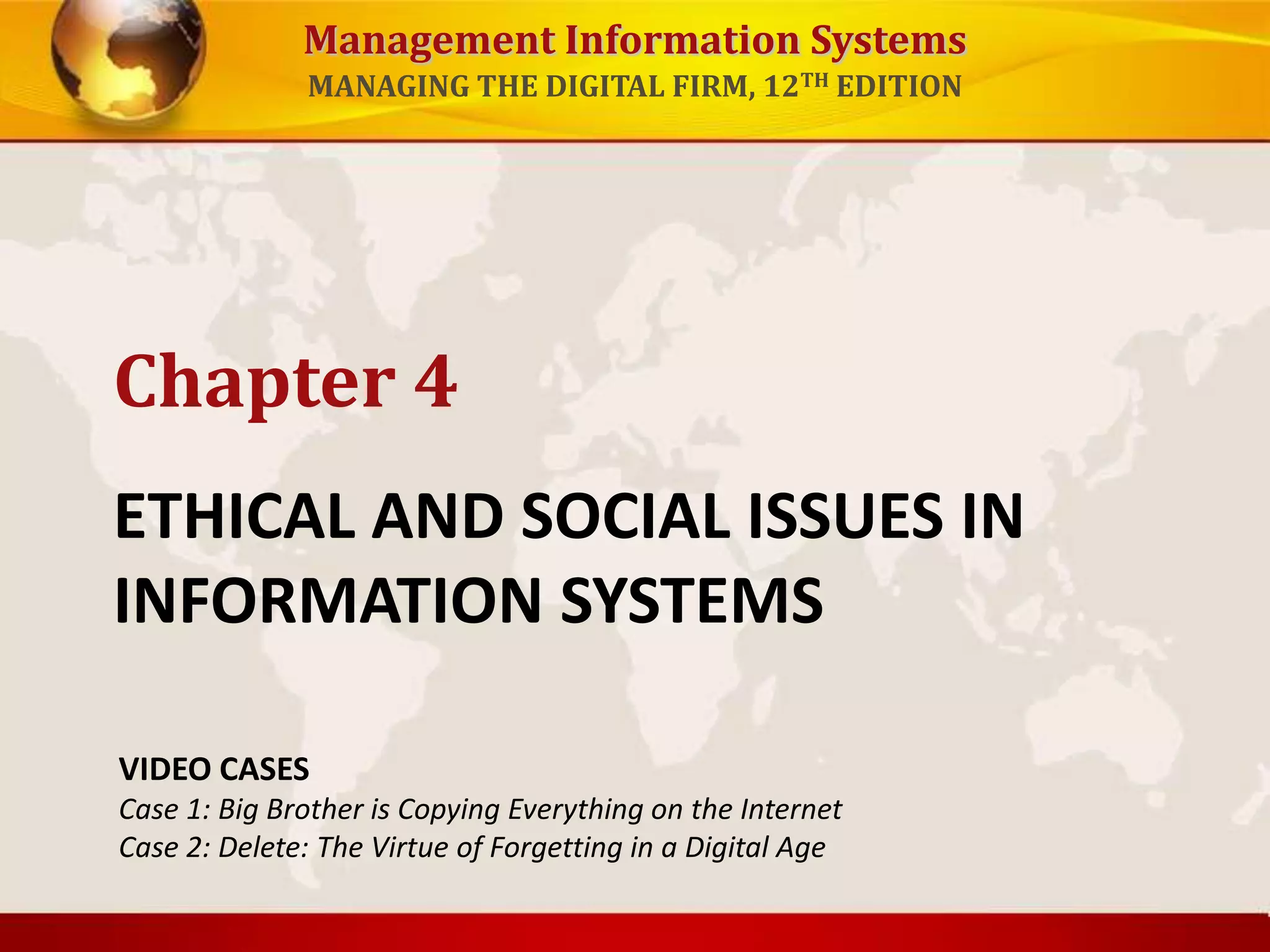 Ethical issues of IS | PPT