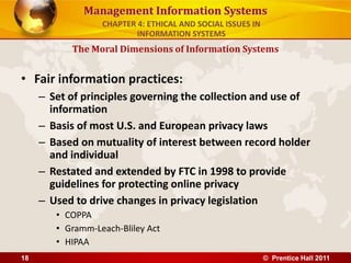 Ethical issues of IS | PPT
