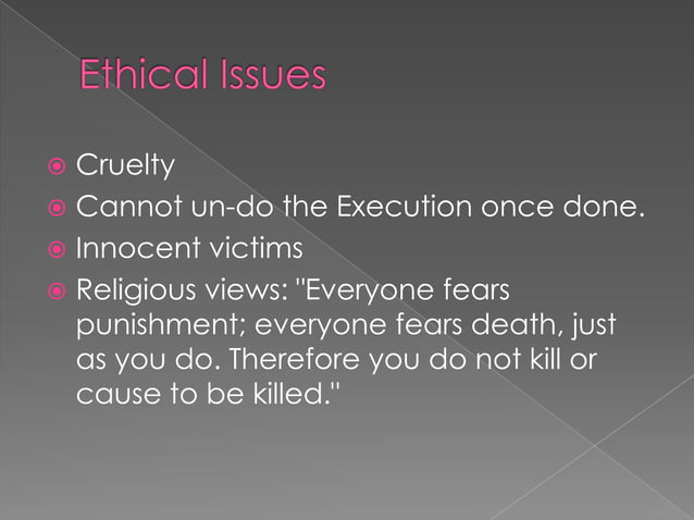 Ethical issues with chiu | PPT