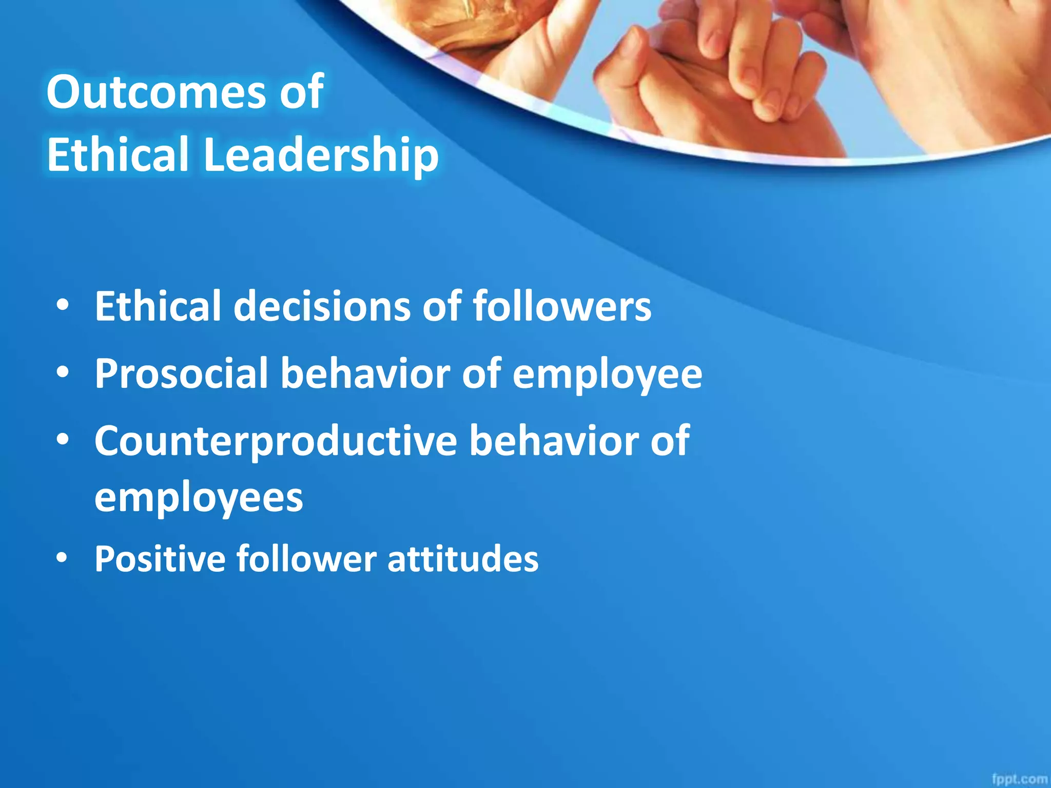 Ethical leadership | PPTX