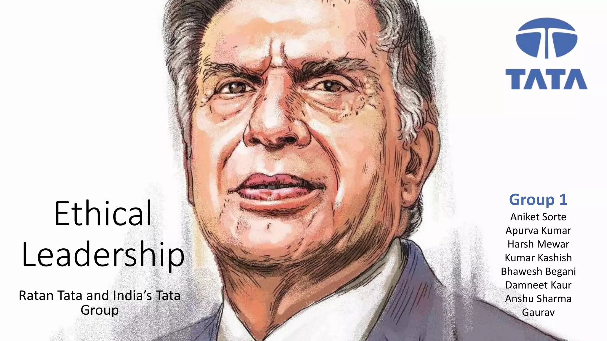 Ethical leadership at TATA | PPTX