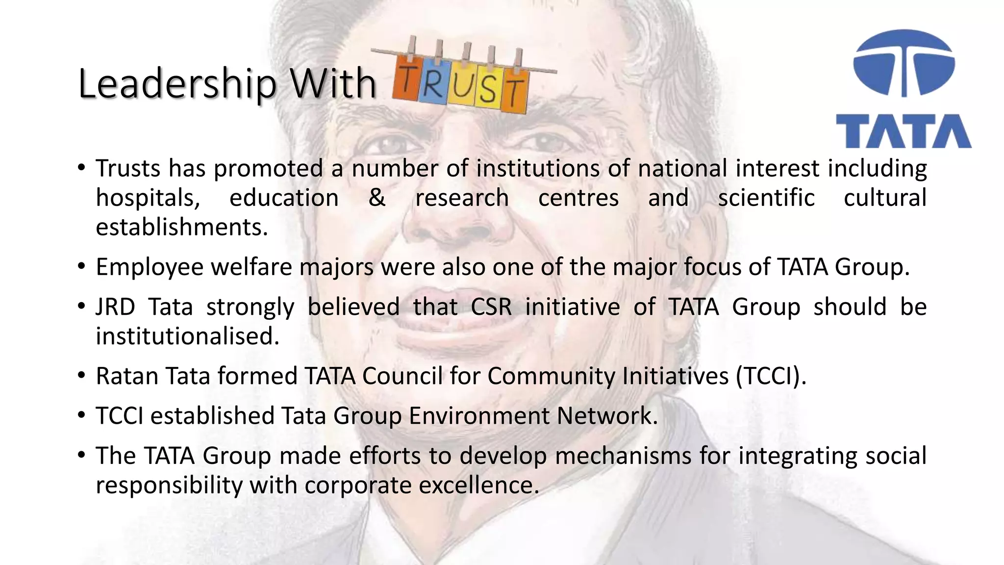 Ethical leadership at TATA | PPTX