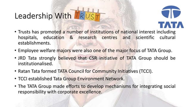 Ethical leadership at TATA | PPTX