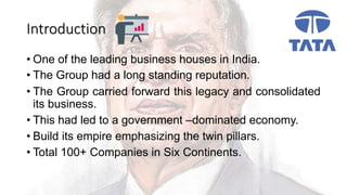 Ethical leadership at TATA | PPTX