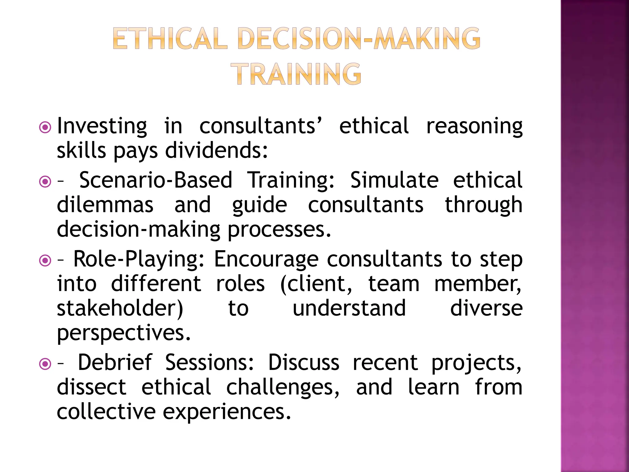 Ethical Leadership in Consulting Organizations | PPTX