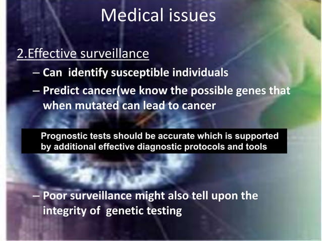 Ethical , legal and psychosocial issues in genetic testing ppt use in ...