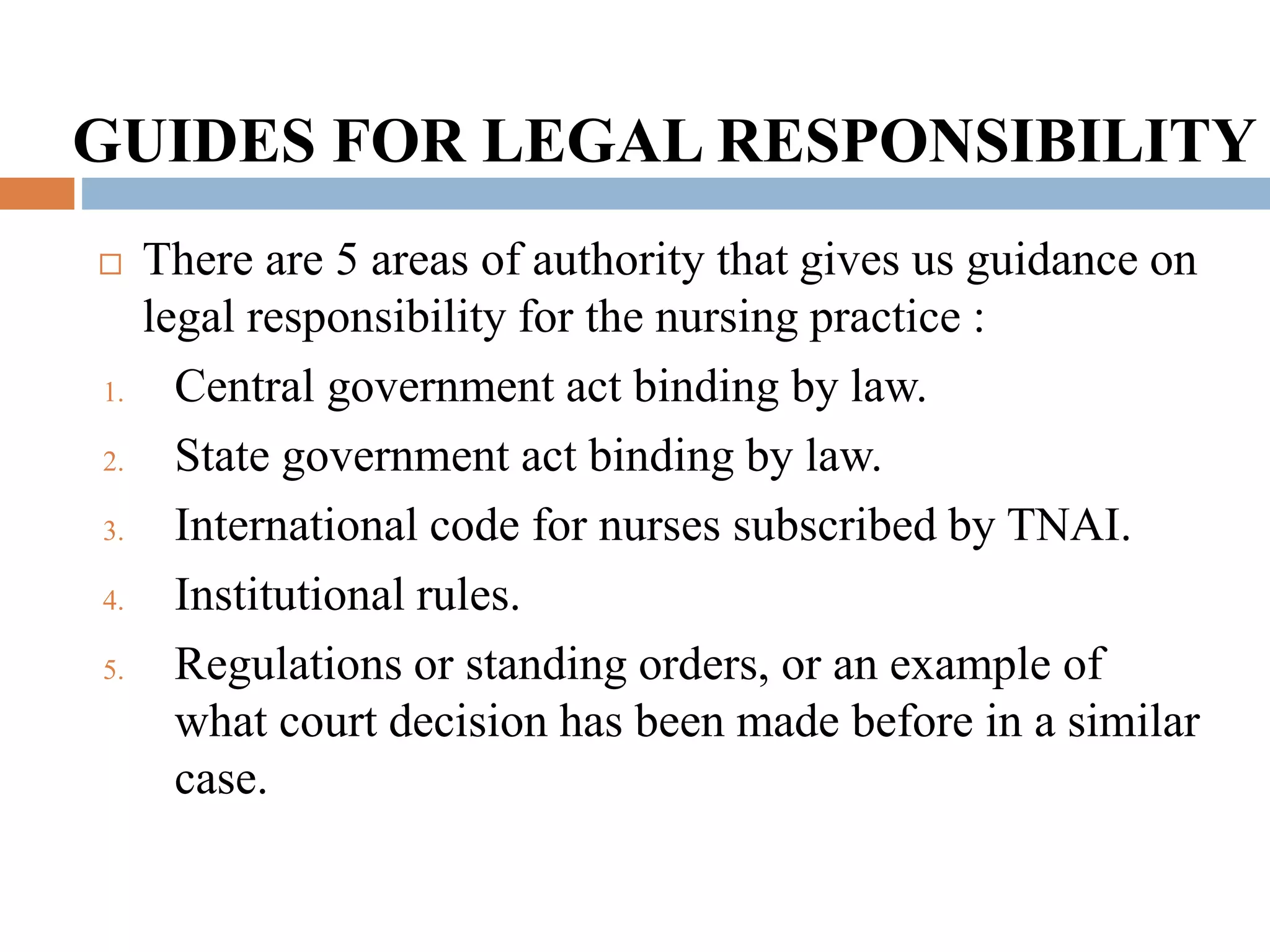 Ethical & legal issues | PPTX