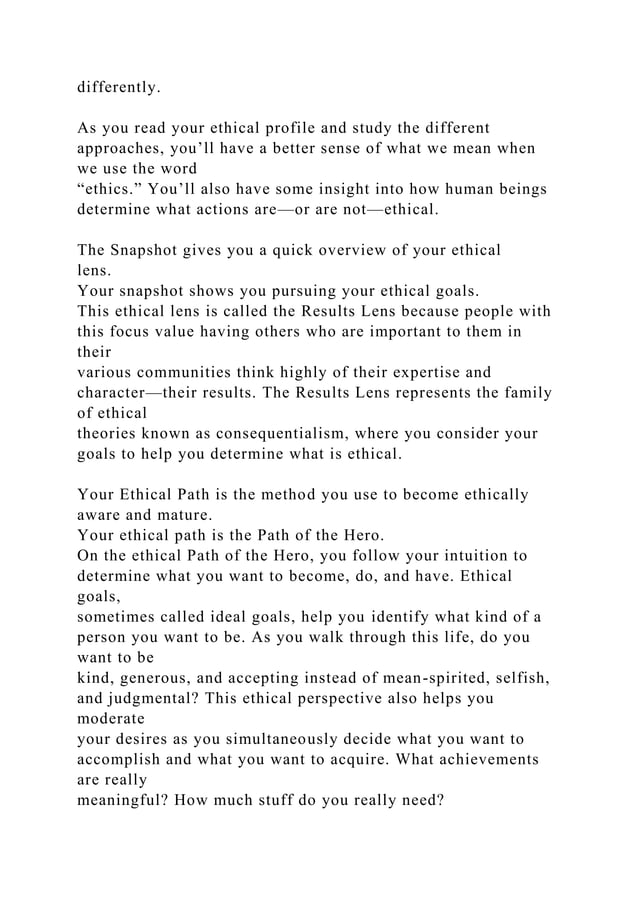 Ethical Lens InventoryIrasemaCompleted110001Pr.docx | Photography ...