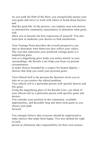 Ethical Lens InventoryIrasemaCompleted110001Pr.docx | Photography ...