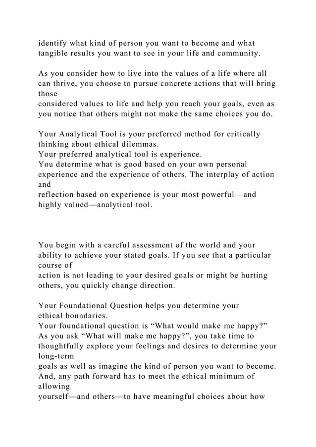 Ethical Lens InventoryIrasemaCompleted110001Pr.docx | Photography ...