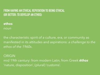Ethical marketing (Arnold, 2009) | PDF