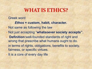 Ethical practice physiotherapy | PPTX