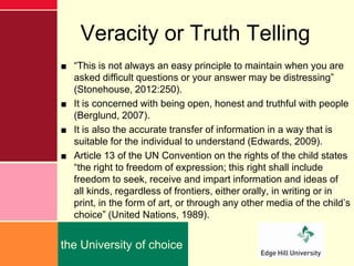 Ethical practice for playworkers | PPT