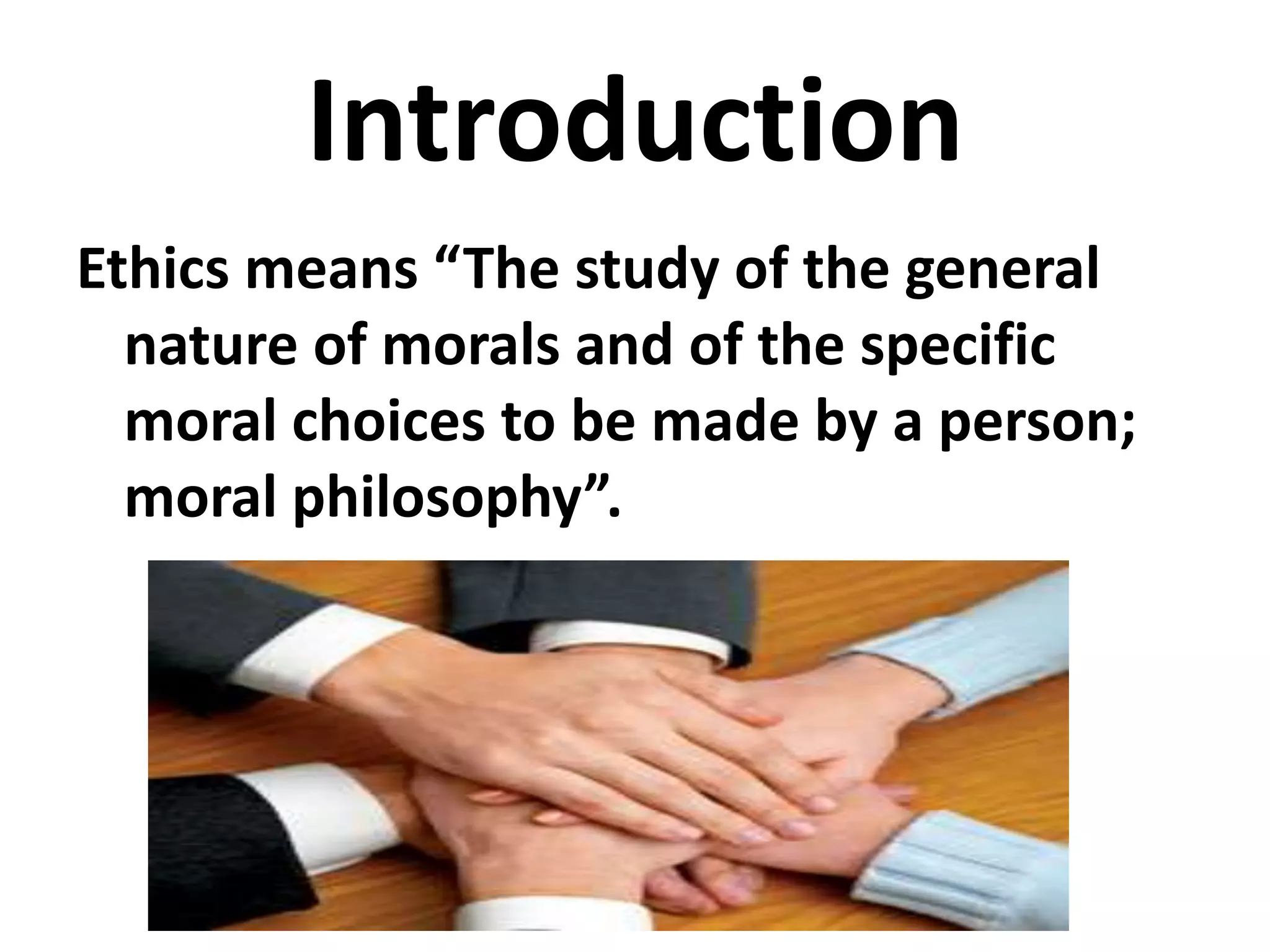 Ethical practices by indian corporate sector | PPTX