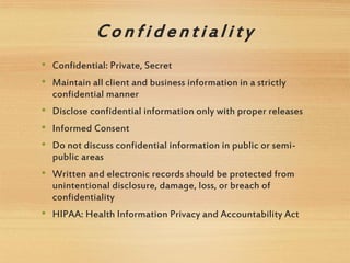 Ethical Practice Training Presentation | PPT