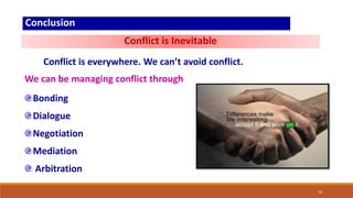 Ethical practice with relation to conflict management btz | PPTX