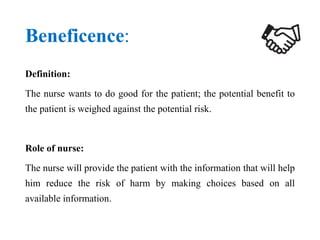 Ethical Principles in Nursing & Healthcare Practice | PDF