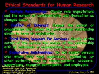 Ethical principles in research | PPT