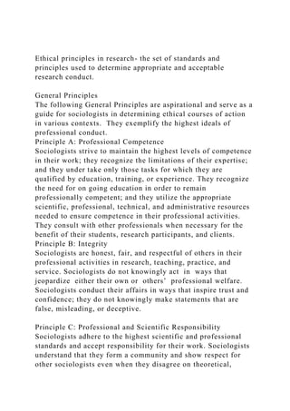 Ethical principles in research- the set of standards and principle.docx
