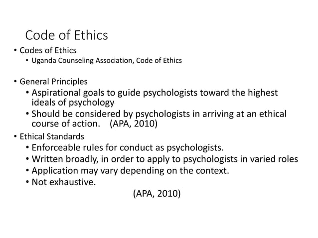 Ethical principles of Counselling slides.pptx | Law