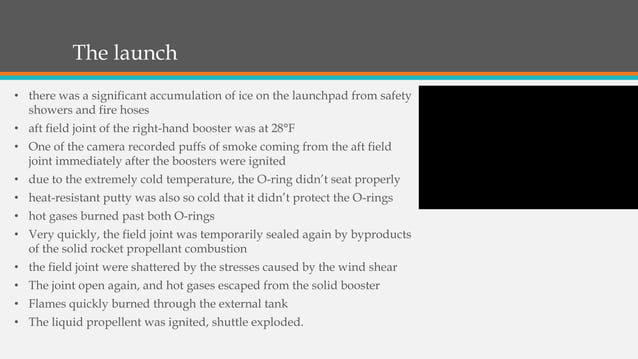 Ethical problem(challenger disaster) | PPTX