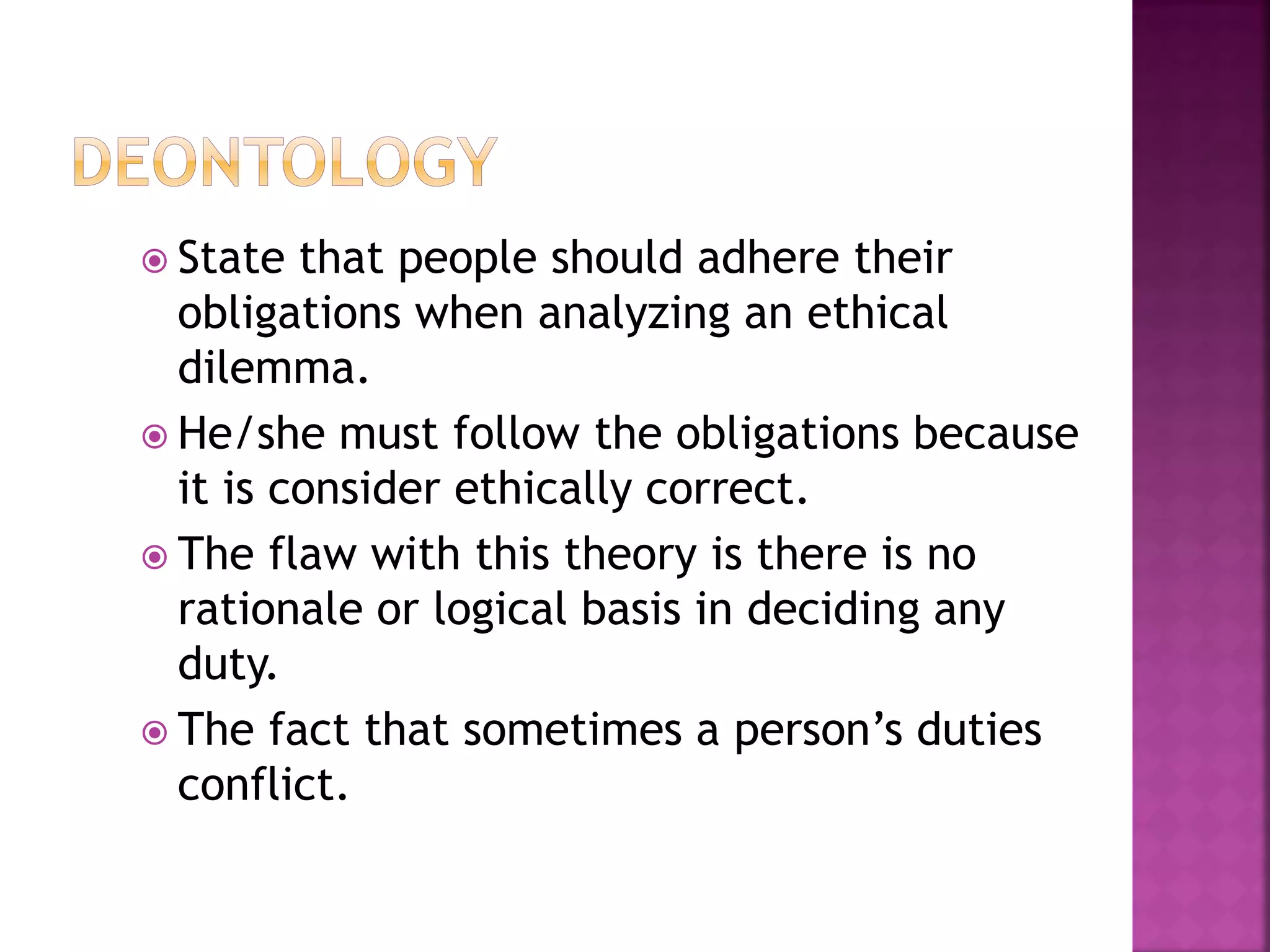Ethical Problem Solving Techniques Note | PDF