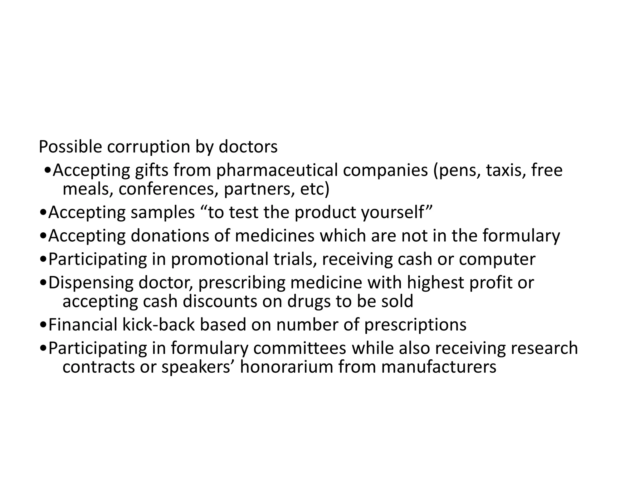 Ethical promotion of drugs | PPTX