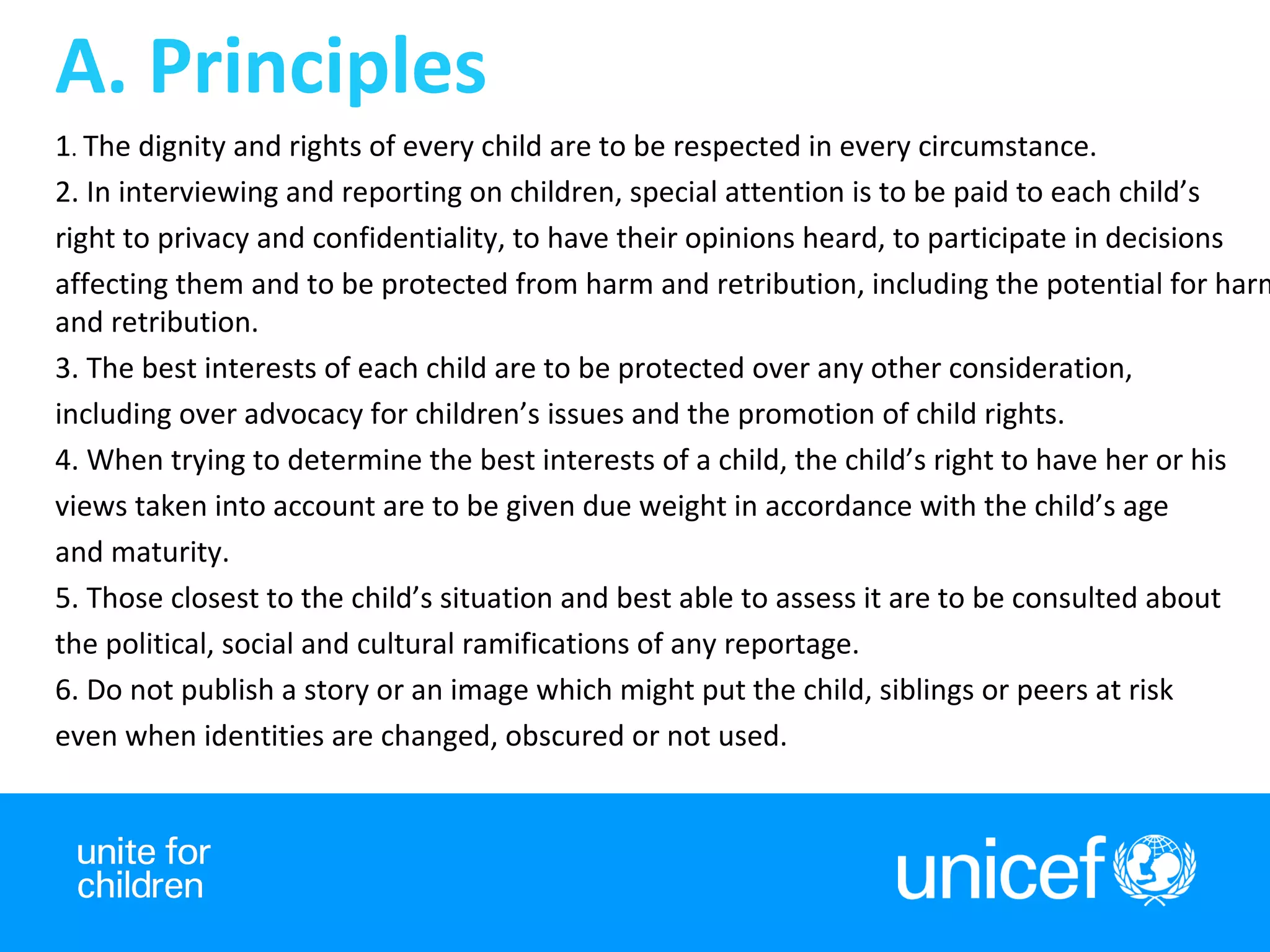 Ethical reporting unicef2012 (2) | PPT