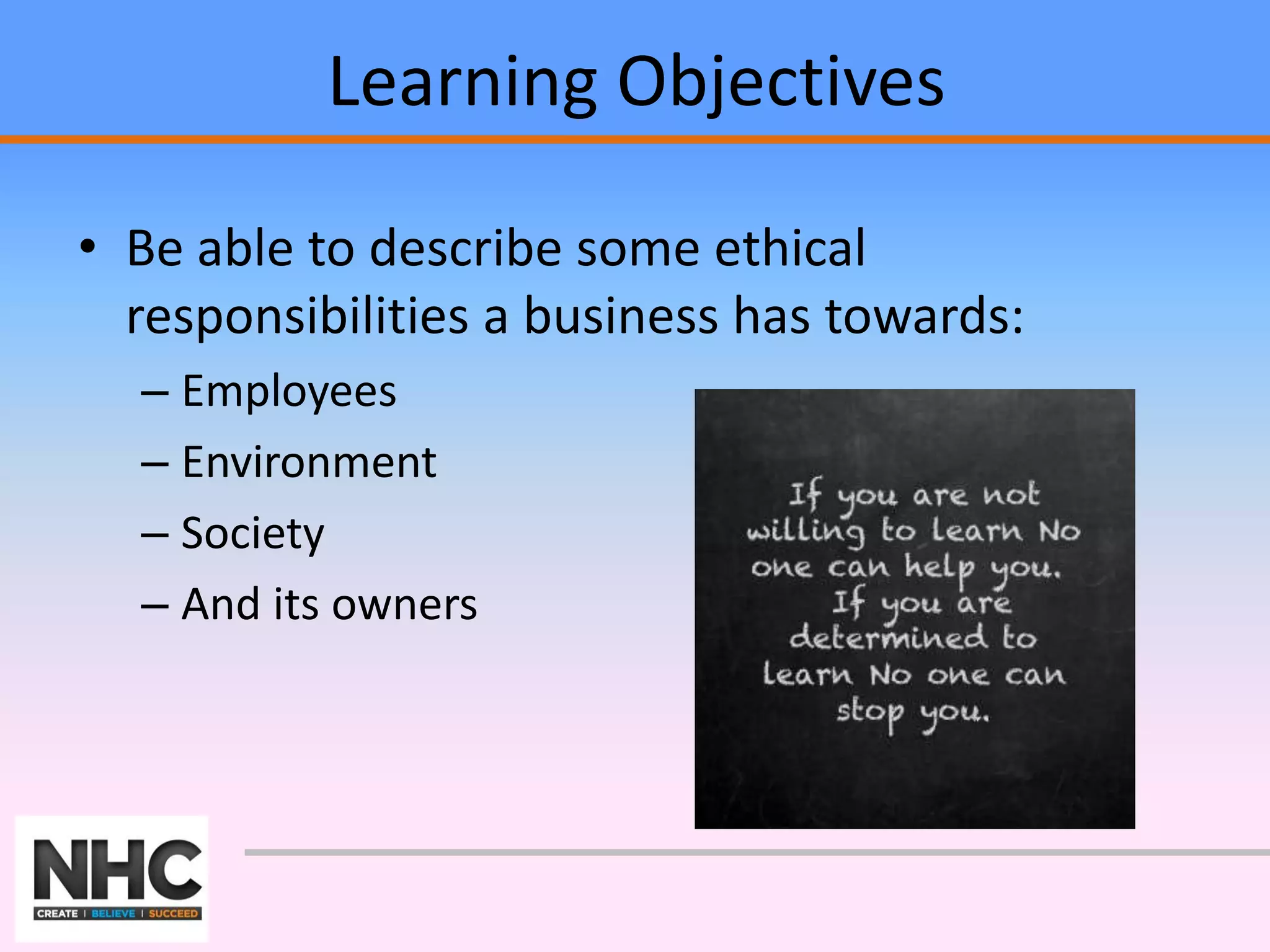 Ethical responsibilities | PPT