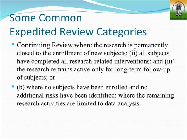 Ethical review process, mk sharma | PPT | Science