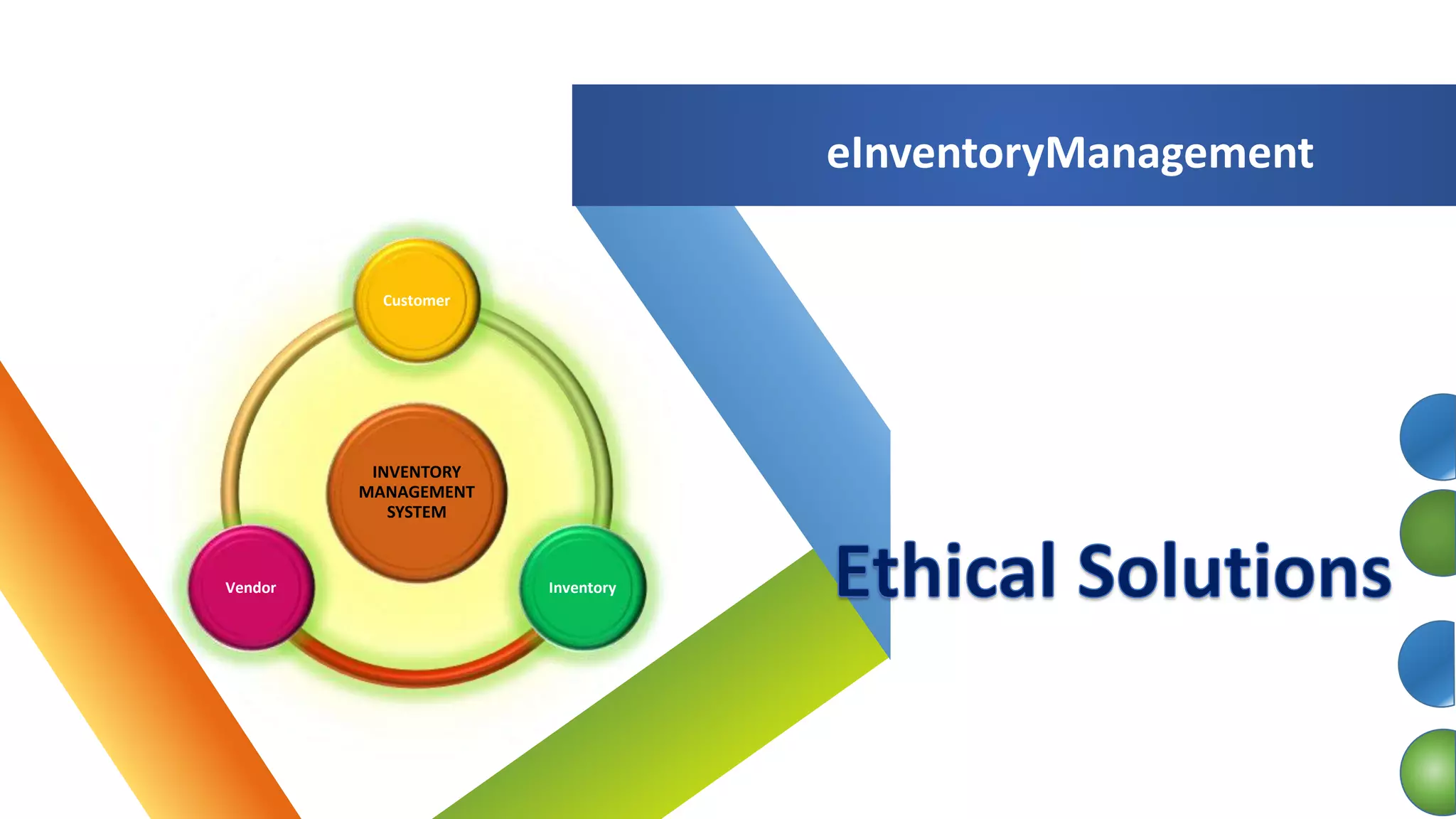 Ethical solutions inventory | PPT