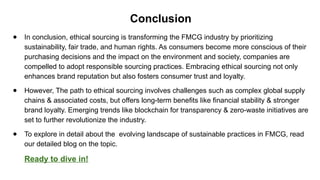 Ethical sourcing In the FMCG industry_ How Consumer Demand is Driving ...