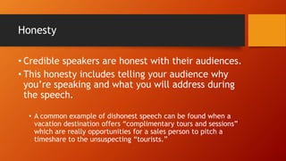 Ethical speaking | PPTX | Political Issues & policy | Politics