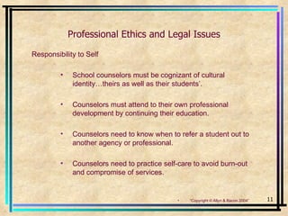 Ethical Standards School Counseling | PPT