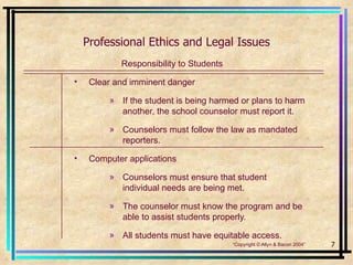 Ethical Standards School Counseling | PPT